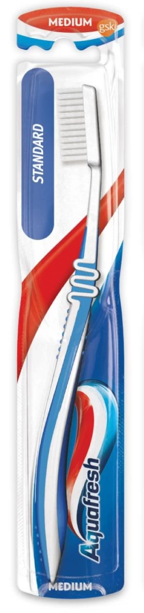 AQUAFRESH ČETKICA STANDARD MEDIUM