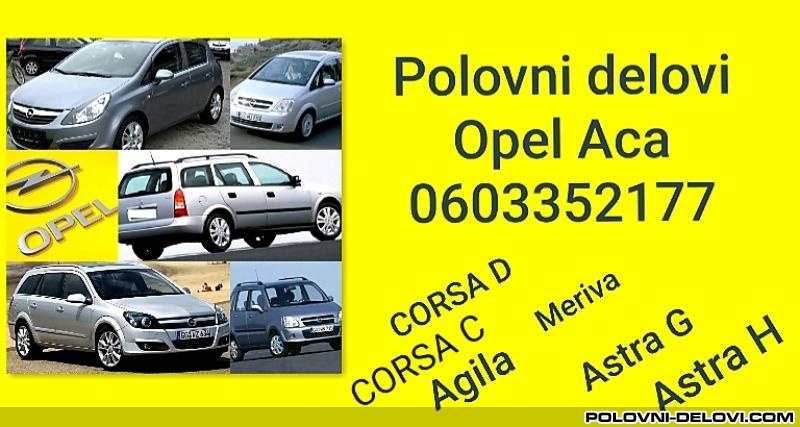 Opel Agila Agila Razni Delovi