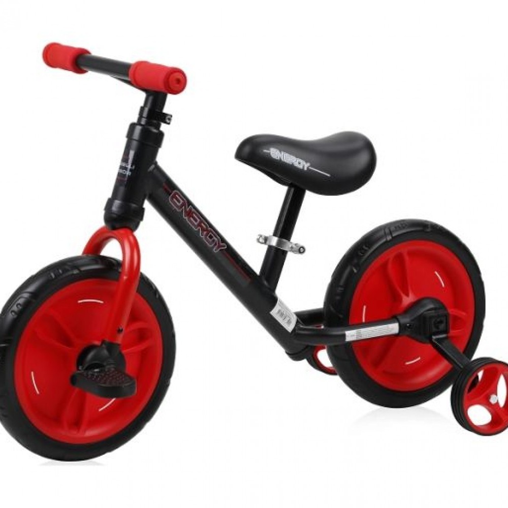 Lorelli bicikl balance bike Energy 2u1 black&red