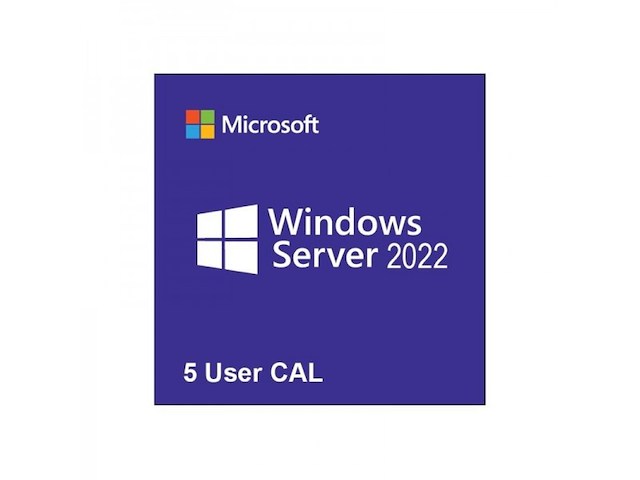 Microsoft Windows Server 2022 USER CAL 5 clt (R18-06466)