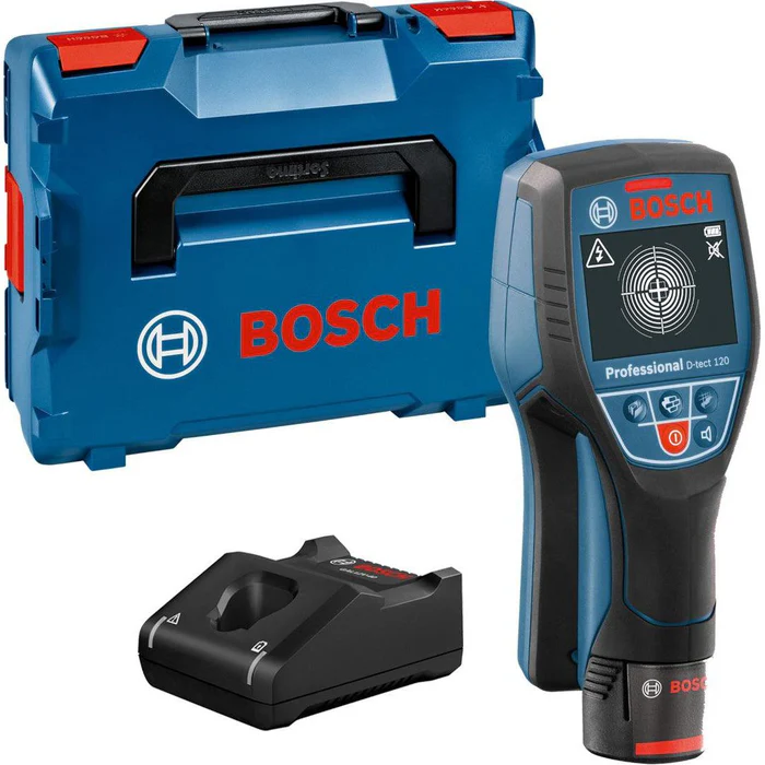 Bosch D-Tect 120 detektor struje - kablova pod naponom u L-Boxx koferu 1x2.0Ah (0601081301)