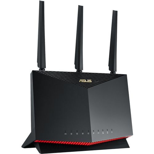 Bežični ruter ASUS RT-AX86U PRO Wi-Fi/AX5700 Mesh WiFi 6/4804Mbps/861Mhz, Gaming/3 antene/crna