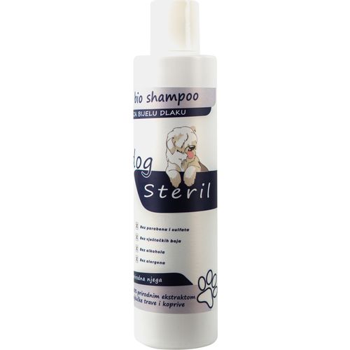Dog Steril Bio Šampon za belu dlaku 200 ml + poklon