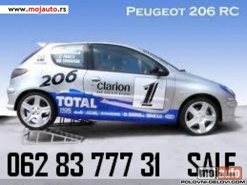 Peugeot 206 Svi Modeli 206 Kompletan Auto U Delovima