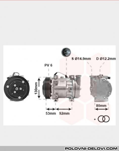 Alfa Romeo 156 Rashladni Sistem