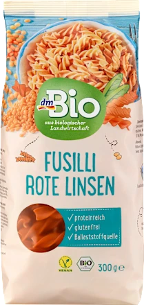 dmBioFusili testenina od crvenog sočiva, 300 g