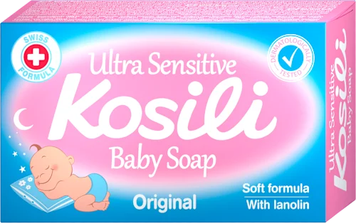 KosiliUltra Sensitive Original sapun za bebe - roze, 75 g