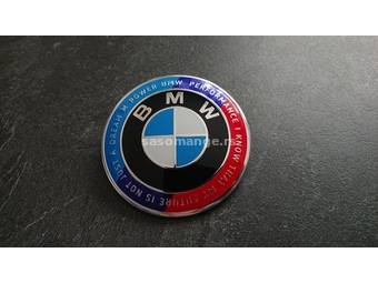 NOVO BMW znak Demmel 82mm 50 years M KITH
