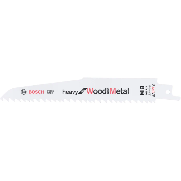 Bosch list univerzalne testere S 610 VF Heavy for Wood and Metal - pakovanje 5 komada - 2608657608