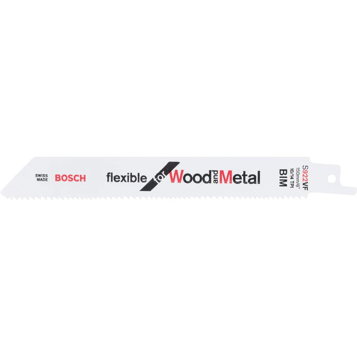 Bosch list univerzalne testere S 922 VF Flexible for Wood and Metal - pakovanje 2 komada - 2608656040