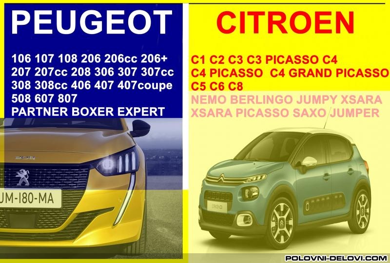 Peugeot 206 307 407 406 Delovi Kompletan Auto U Delovima