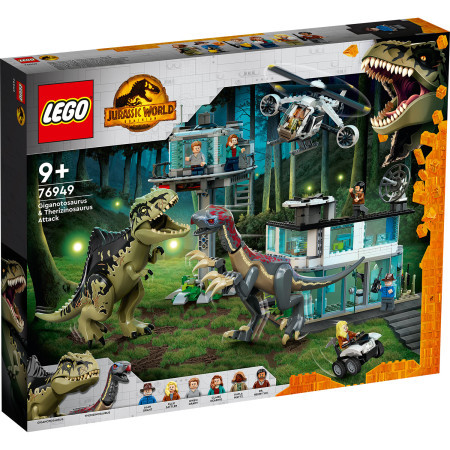 Lego Napad giganotosaurusa i terizinosaurusa ( 76949 )