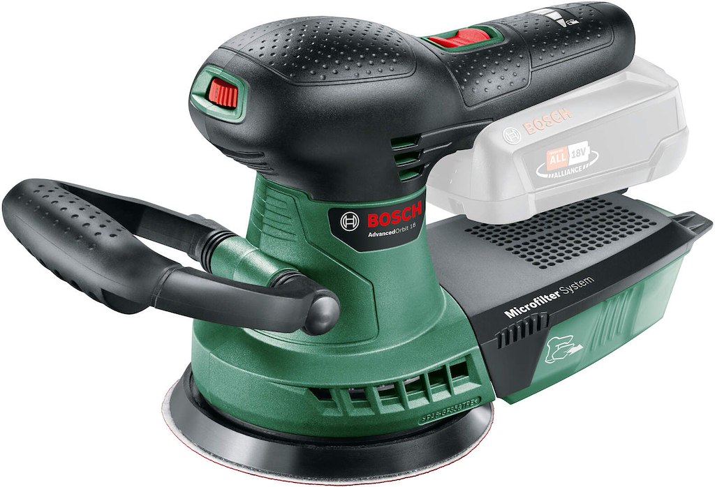 Bosch ekscentar brusilica AdvancedOrbit 18V Solo; bez baterije i punjača (06033D2100)
