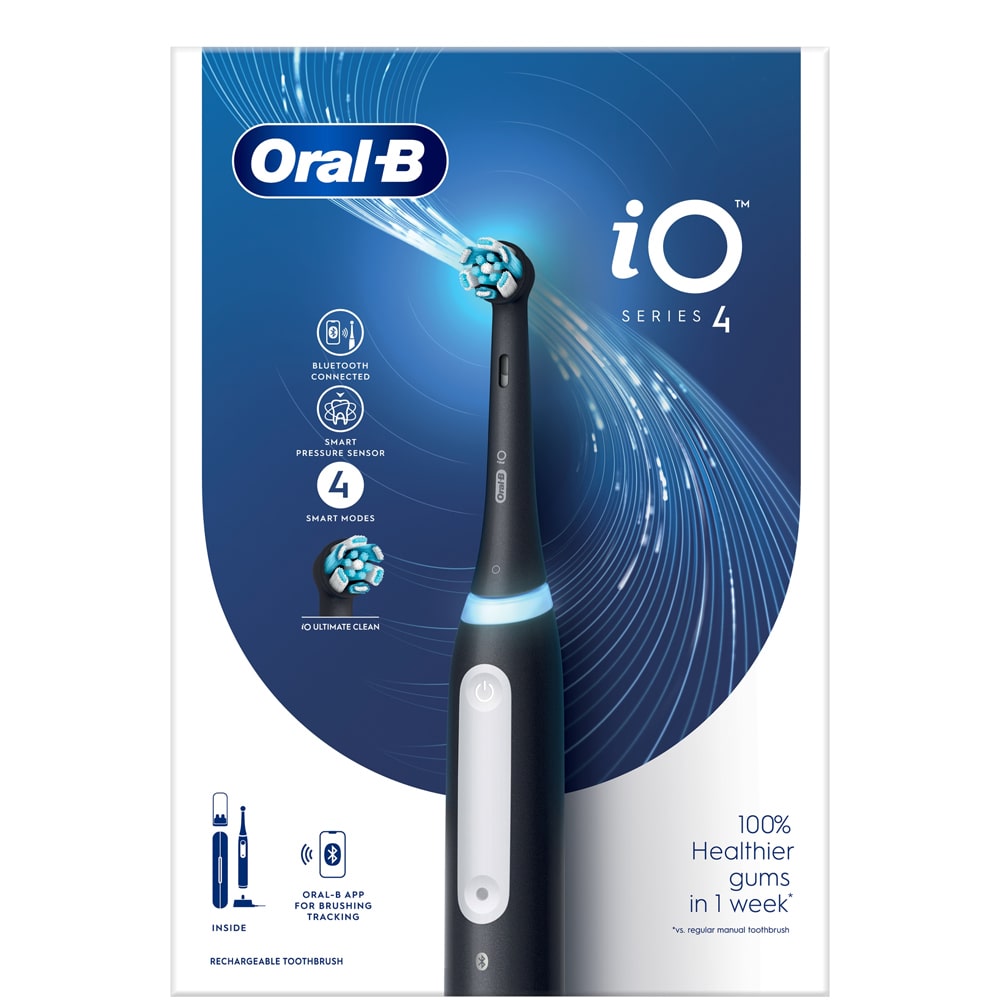 ORAL-B iO Series 4 TC Black Električna četkica za zube