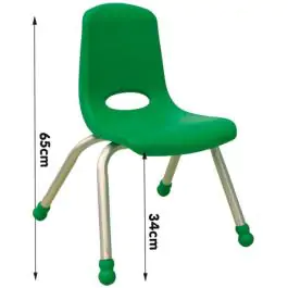 Stolica za decu zelena
