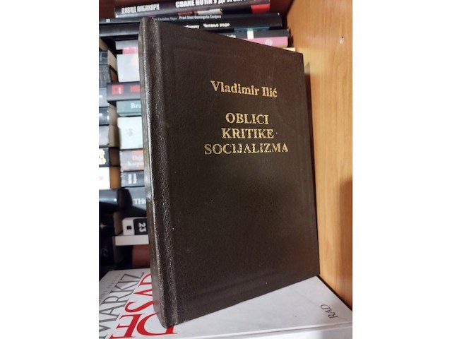 Oblici kritike socijalizma - Vladimir Ilić