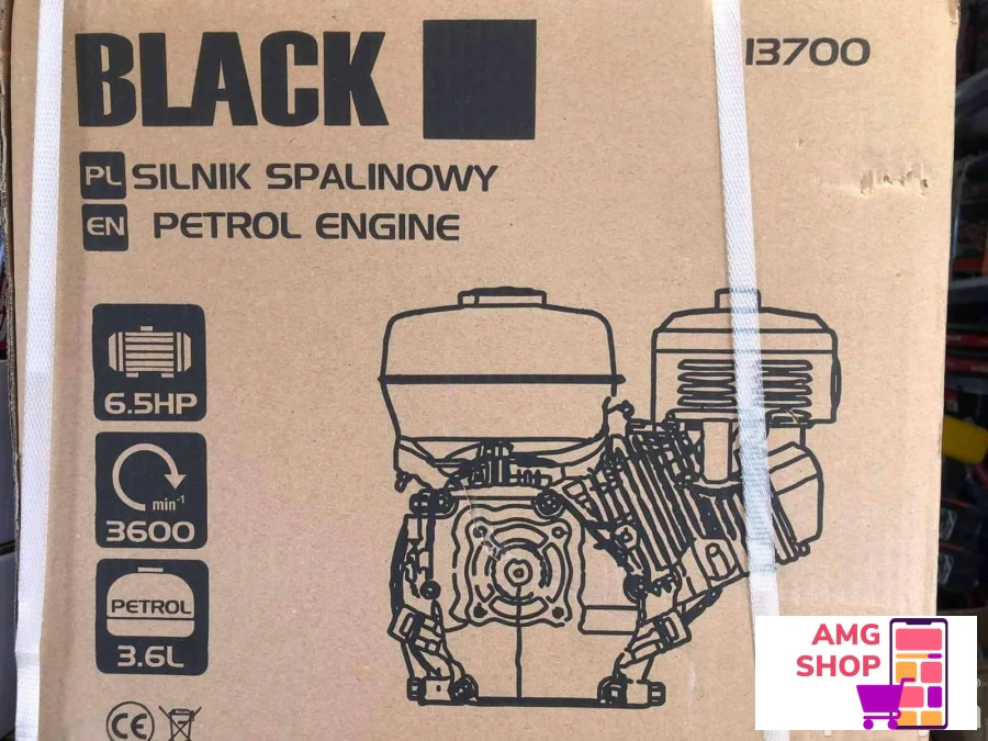 Benzinski motor BLACK 6,5 KS - Benzinski motor BLACK 6,5 KS