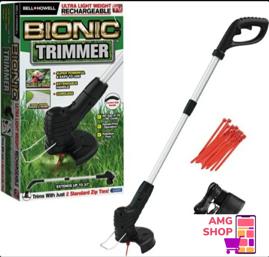 Bionic trimmer - trimer za travu na punjenje - mali trimer - Bionic trimmer - trimer za travu na punjenje - mali trimer
