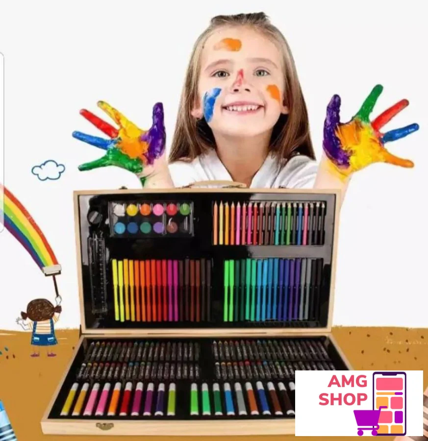 Dečiji set za crtanje slikanje bojanje - Dečiji set za crtanje slikanje bojanje