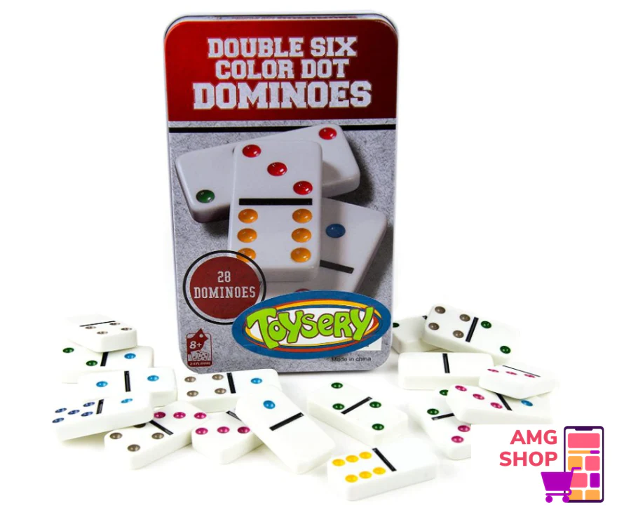 Društvena igra -Double Domine (Odličan set) - Društvena igra -Double Domine (Odličan set)
