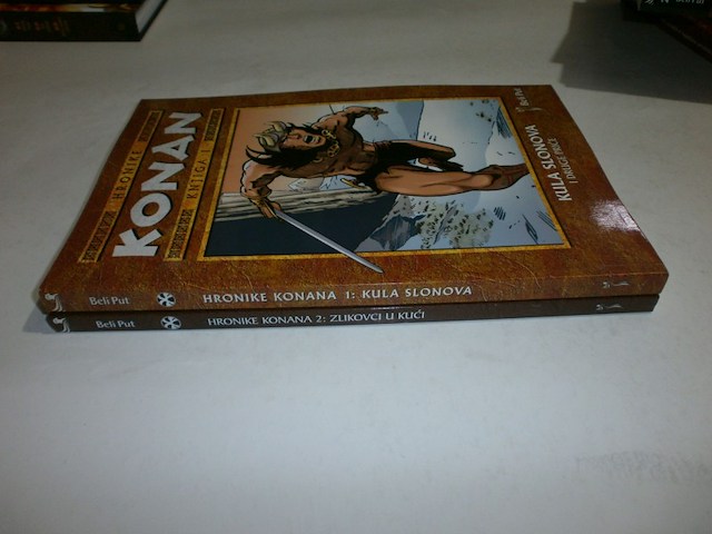 KONAN HRONIKE 1-2 komplet beli put