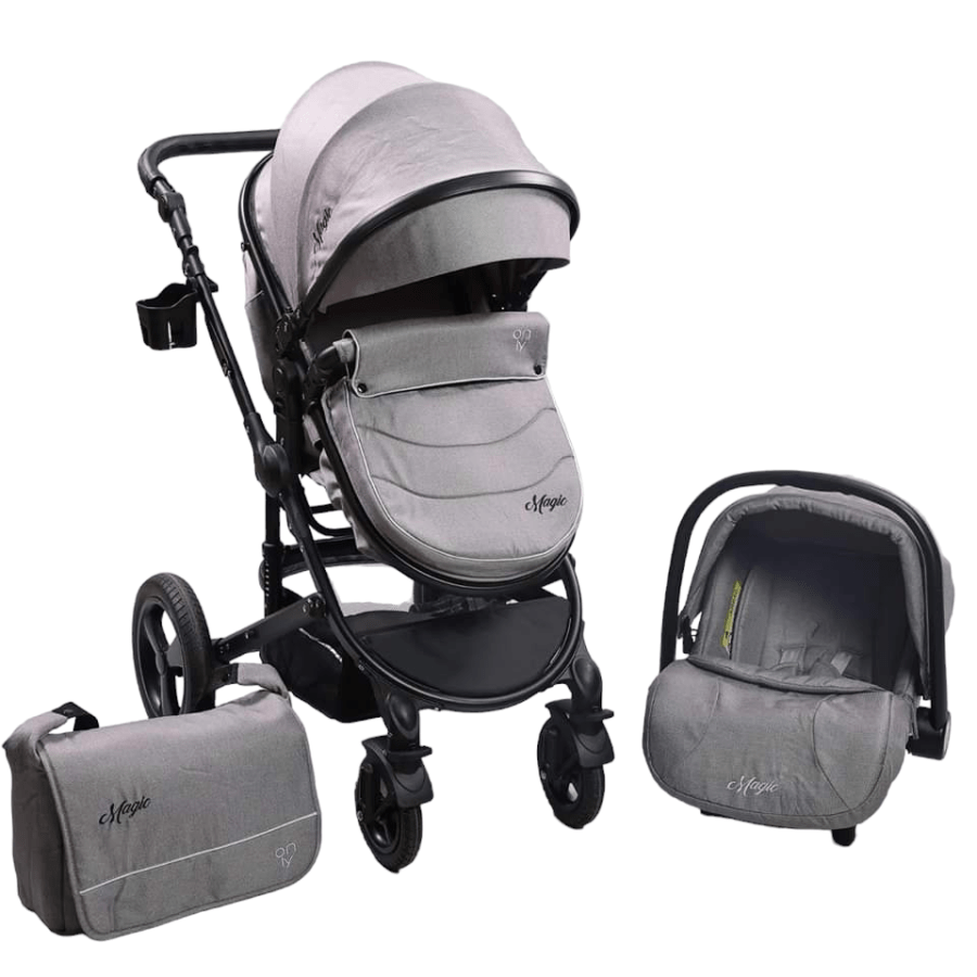 Only Magic 3u1 siva kolica za bebe od 0 do 36 meseci