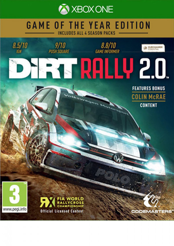 XBOXONE DiRT Rally 2.0 Game of the Year Edition ( )