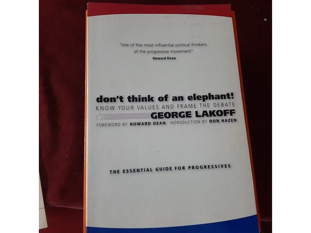 161 Don`t Think of An Elephant! - George Lakoff