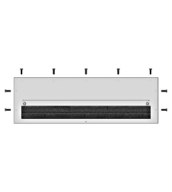 Uvodna ploča za kablove tip M, sa penastom gumom.
Pogodan za WSA1008400 i WSA1208400