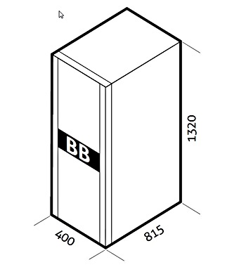 Proširenje za USSD600ER 180V 40Ah (sa baterijom)
400x815x1320mm (ŠxDxV), 293kg, tower montaža, baterijsko proširenje zahtijeva konfiguriranje UPS-a, bez punjača