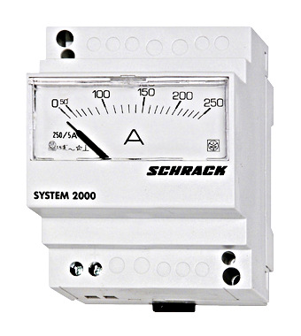 Ampermetar AC/40A,analogni,direktan za serijsku ugradnju
Izvedba/tip 45mm modul, Funkcija Amperemetar AC, Merno područje 40A