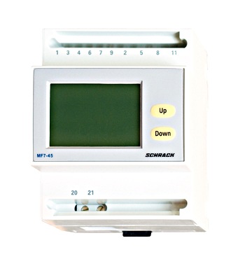Mrežni analizator MF7-45
Izvedba/tip 45mm modul, IP stepen zaštite IP54 (prednji dio), IP20 (priključci)