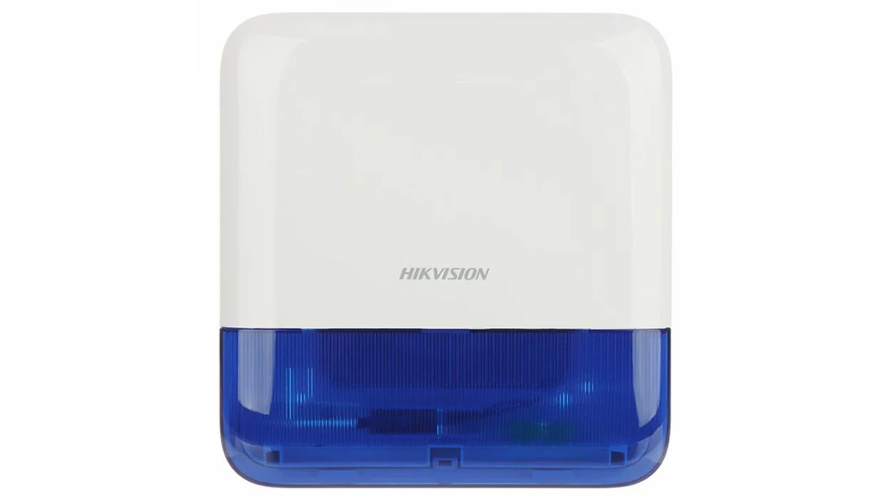 Bežična spoljna sirena DS-PS1-E-WE HikVision (plavi)