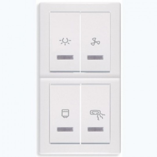 Vertikalni prekidač za kupatilo sa indikatorom Aling Mode