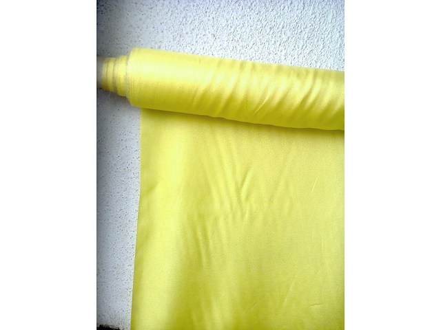 materijal za šivenje žuti viskoza širina 90 cm