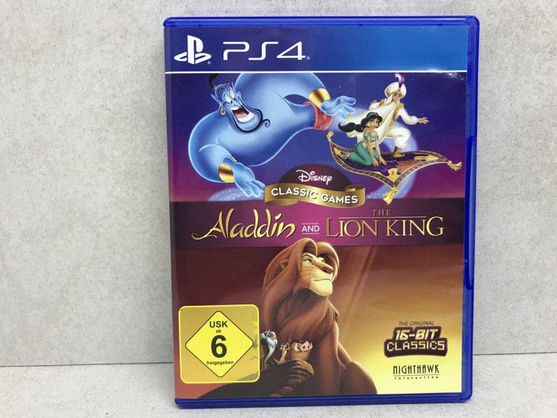 Disney CLASSIC GAMES Aladdin and Lion King - PS4 BR.2