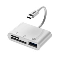 ADAPTER USB C - USB+SD+micro SD