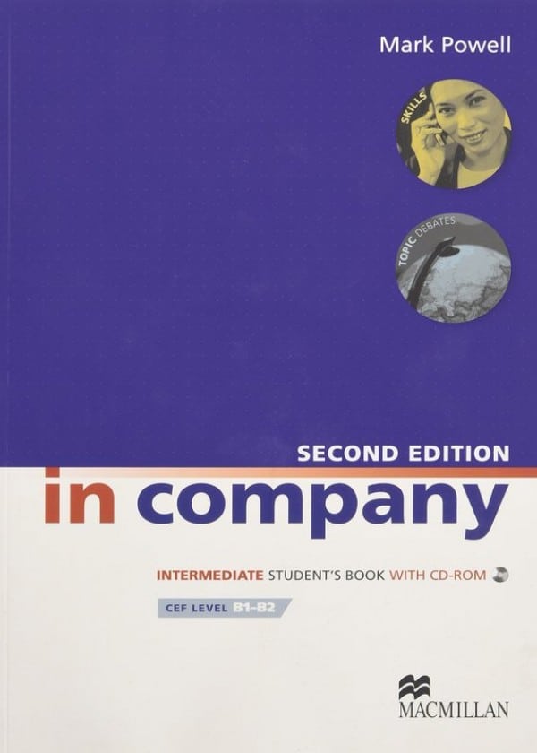In Company 2nd edition, Intermediate – Student’s book Pack