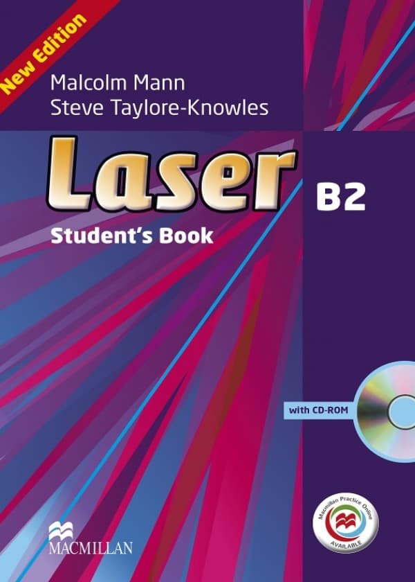 Laser 3rd Edition, B2 -Student’s Book & CD-ROM with MPO