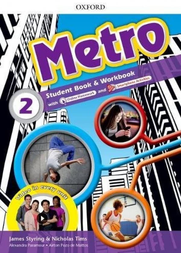 Metro Level 2 – Student Book and Workbook Pack