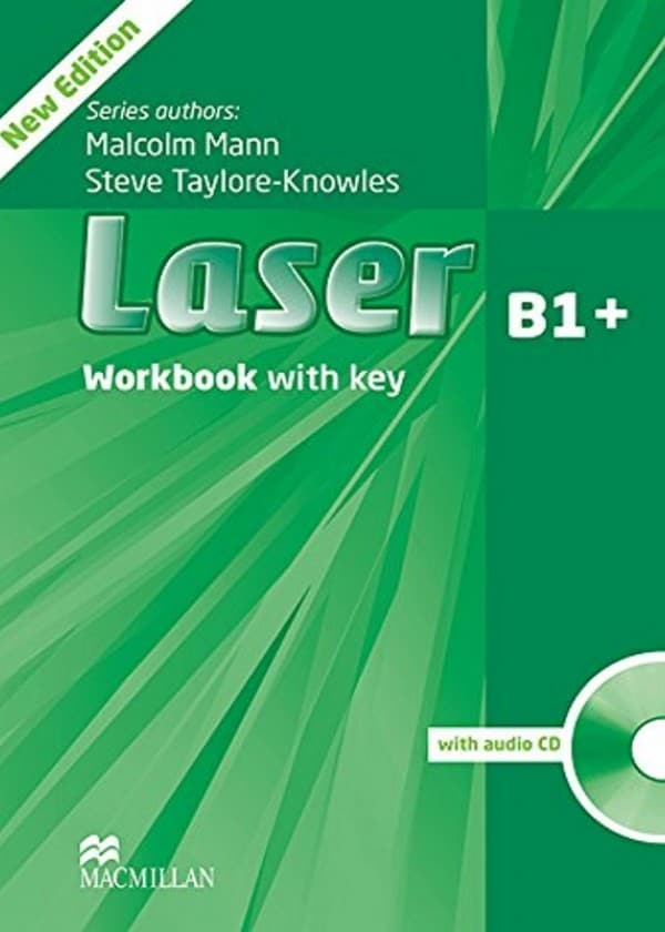 Laser 3rd edition, B1+ – Workbook with Key and CD Pack