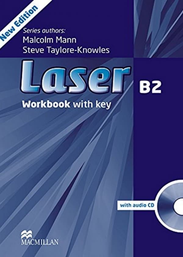 Laser 3rd edition, B2 – Workbook with Key and CD Pack
