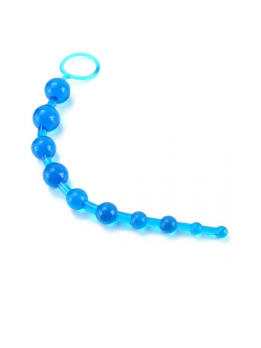 Jelly Anal 10 Beads Blue Analne Kuglice