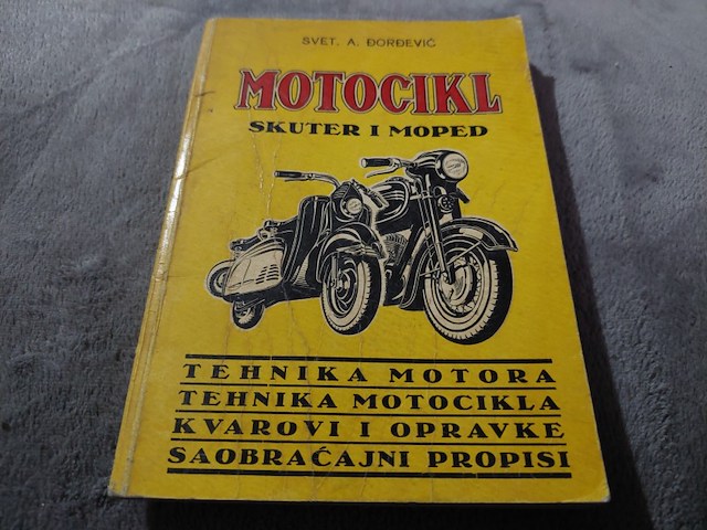 Motocikl skuter i moped Svet. Đorđević