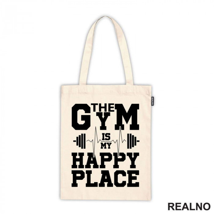 THE GYM IS MY HAPPY PLACE - TRENING - CEGER