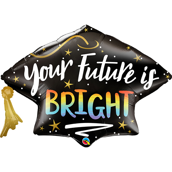 21568
41″ Shape Your Future Is Bright Grad Cap