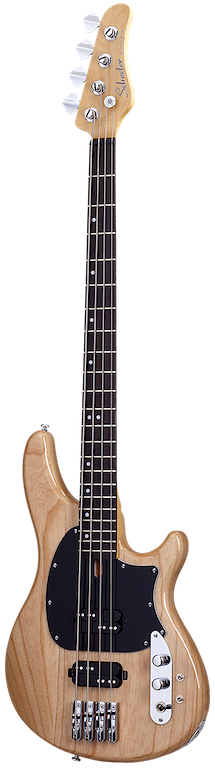 Schecter CV-4 Gloss Natural bas gitara