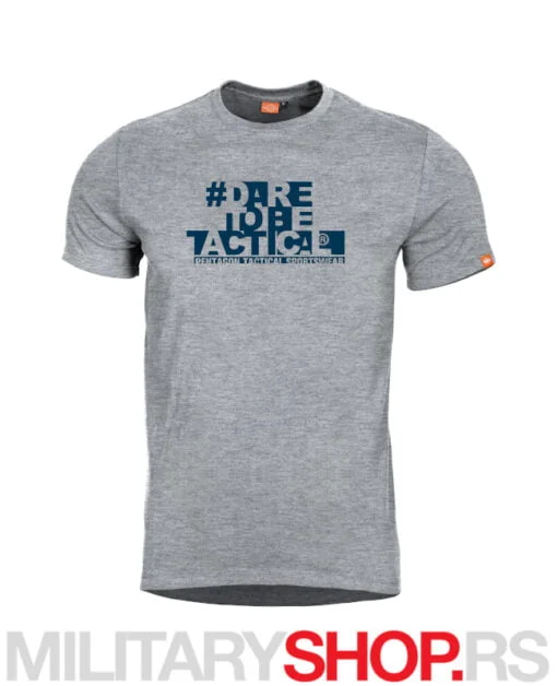 Siva Pentagon pamučna majica #DareToBeTactical