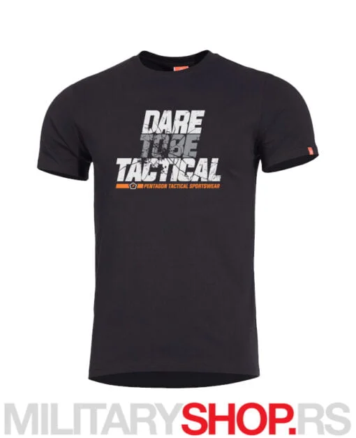 Pamučna Crna Majica | Dare To Be Tactical
