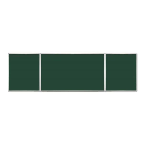 Zelena zidna trodela tabla 180×120/360 cm